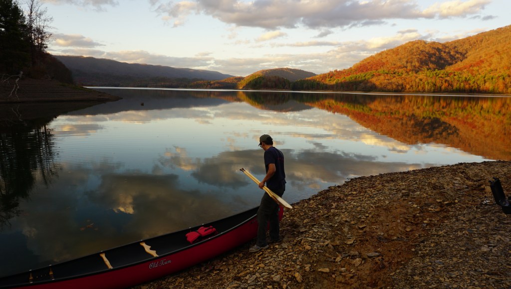 Lake Moomaw in the Fall – George Washington National Forest, VA – WAY NORTH